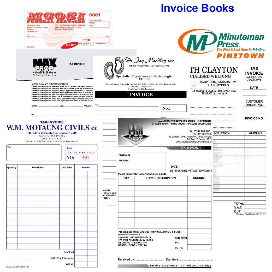 NCR Book Deal – Minuteman Press Pinetown